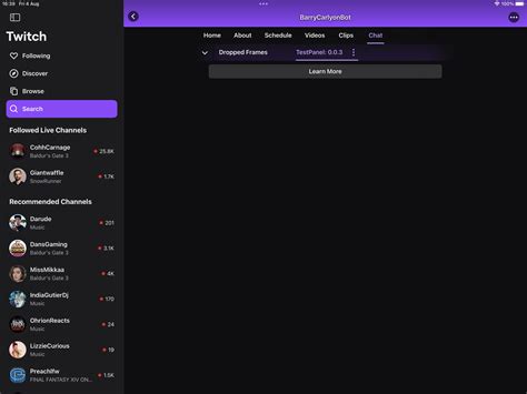 Cannot Test An Extension On IPad Issue 819 Twitchdev Issues GitHub