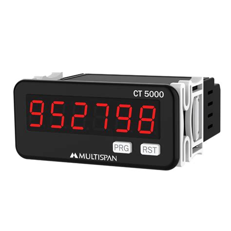 Ct 5000 Count Totalizer Multispan