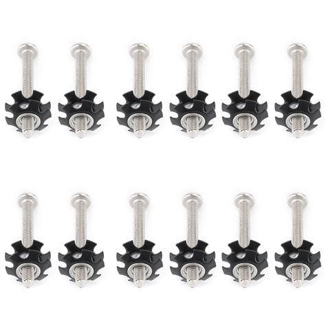 Set Of 12 Rv Ladder Repair Kit Nuts Stainless Bunk Motorhome Parts