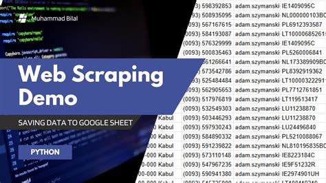 Web Scraping With Python Save Results Directly To Google Sheets Selenium YouTube