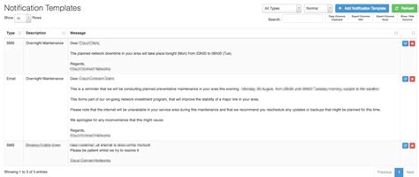 Notification Templates For Bulk Messages Datatill