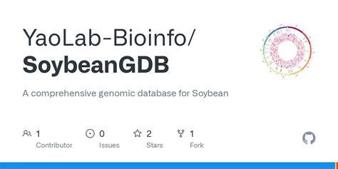 Github Yaolab Bioinfo Soybeangdb A Comprehensive Genomic Database