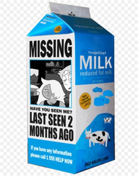 Milk Carton Missing Person Template