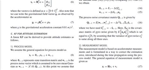 Cascaded Kalman Filtering Based Attitude And Gyro