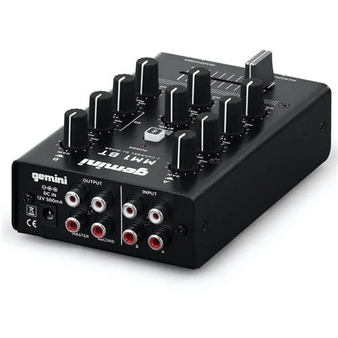 Gemini Mm Bt Channel Professional Analog Dj Mixer With Bluetooth Artofit