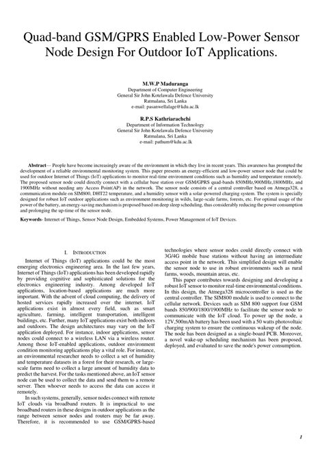 pdf quad band gsm gprs enabled low power sensor node design for