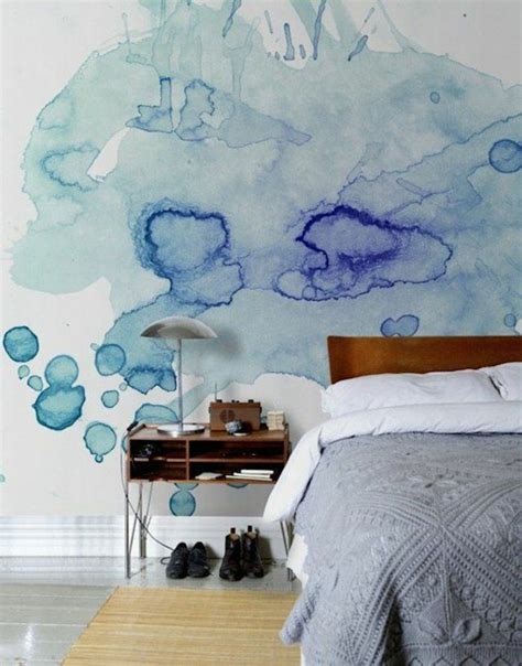 Рисунки на стенах в интерьере 98 фото