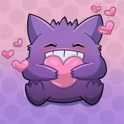 Lovely Gengar Radorableart