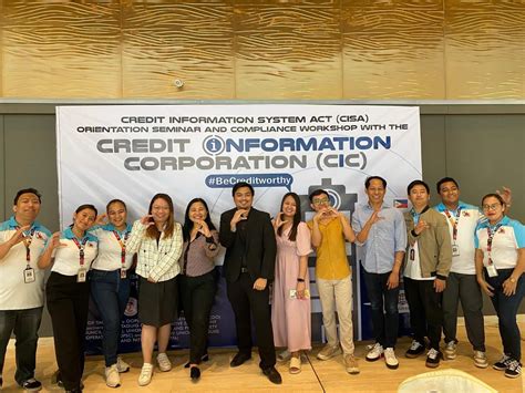 credit information system act cisa orientation seminar and compliance