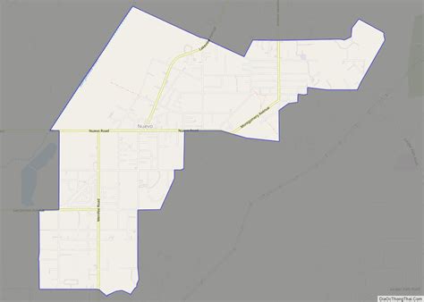Map Of Nuevo Cdp
