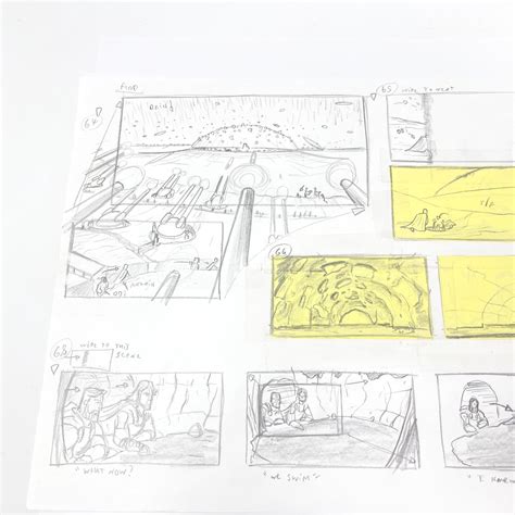 Tartakovsky Clone Wars Original Pre Production Storyboard C 4th Moon Toys