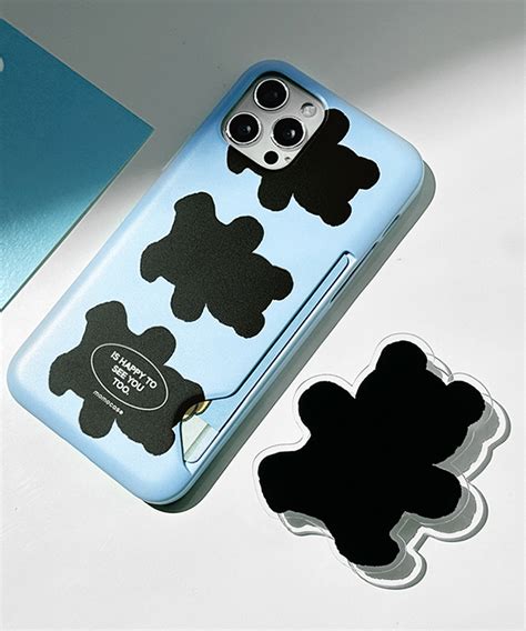 쉐도우베어 566 폰케이스 하드케이스 카드케이스 수납 아이폰 갤럭시 케이스 커플케이스 에이블리