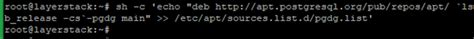 Layerstack Tutorials Layerstack How To Install Postgresql On Linux