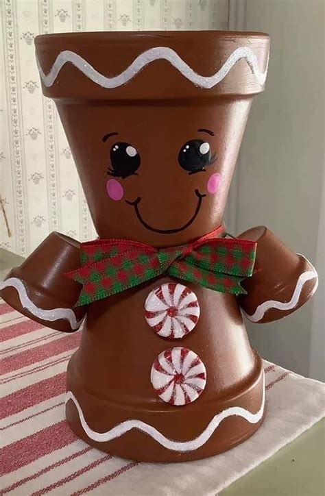 Pin By Susan Cannon On Christmas Clay Pots Flower Pot Crafts Clay Pot Crafts Terra Cotta Pot