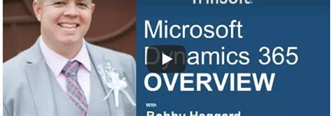 Microsoft Dynamics 365 Overview Trinsoft