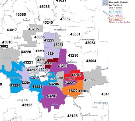 Cincinnati Area Zip Code Map Map