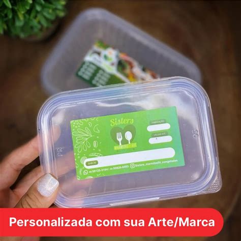 500 Etiquetas Adesivas para Marmitas 9 5x5cm Oliveira Gráfica Digital