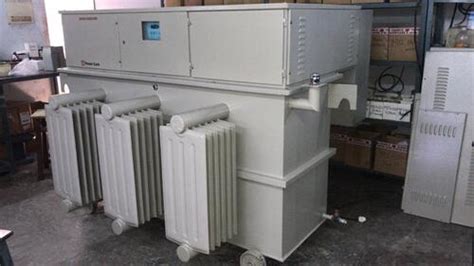 Kva Phase Oil Cooled Servo Voltage Stabilizer At INR In Hyderabad Kb Power Care