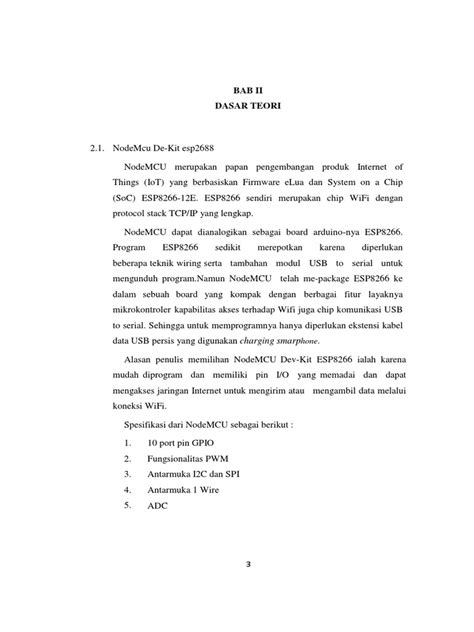 Teori Dasar Nodemcu Pdf Komputer