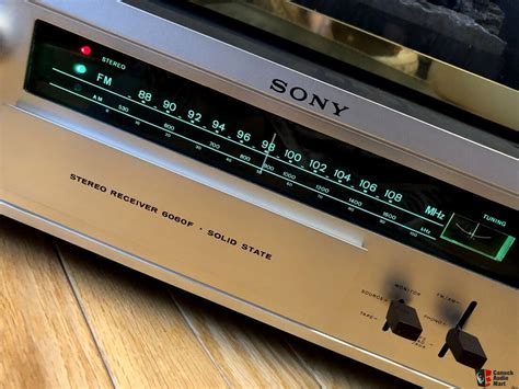 Rare Sony STR 6060F Stereo Receiver 1968 1971 In Pristine Condition