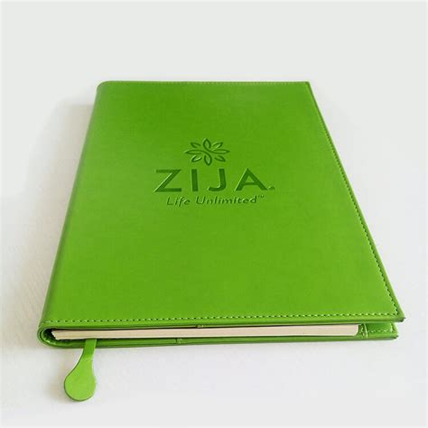 Leather Cover Executive Notebook Print