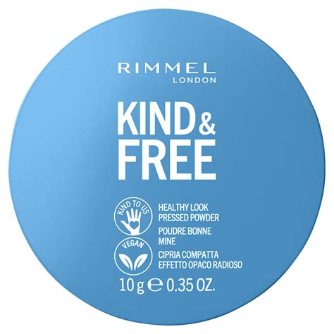 Rimmel Kind And Free Pressed Powder Translucent 10g Tesco Groceries