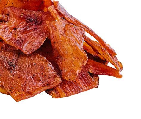 Premium Photo Dried Beef Jerky Isolated On White Background