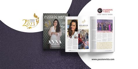 Anna Zeitlin Passion Vista Magazine
