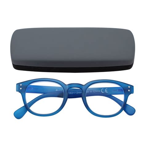 Eyeguard Round Reading Glasses Blue Light Blocking Uniputer