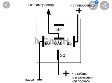 Картинка ПОВОРОТНИКИ ЧЕРЕЗ РЕЛЕ