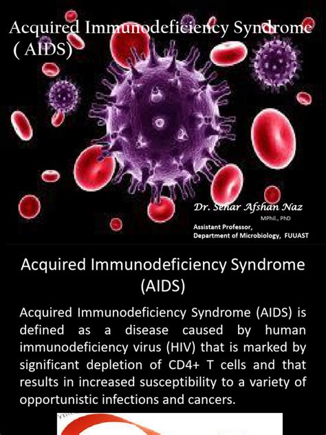 Acquired Immunodeficiency Syndrome Pdf Hiv Virus