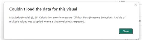 Couldnt Load The Data For This Visual Mdxscriptmodel558
