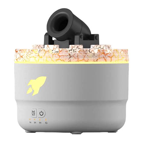 Cannon Blast Aroma Humidifier Volcanic Crack Light Essential Oil