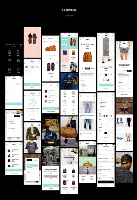 Fair Mobile Ui Kit Behance