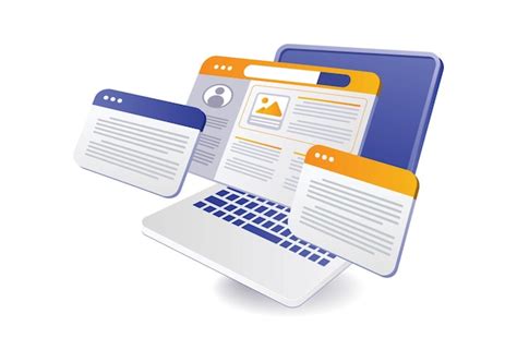 premium vector computer technology information application data