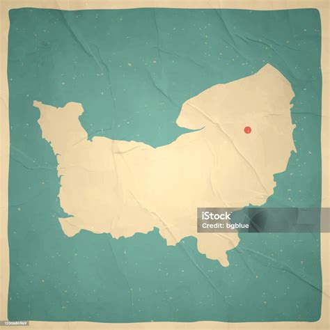 복고풍 빈티지 스타일의 노르망디지도 오래된 질감 종이 노르망디에 대한 스톡 벡터 아트 및 기타 이미지 노르망디 지도