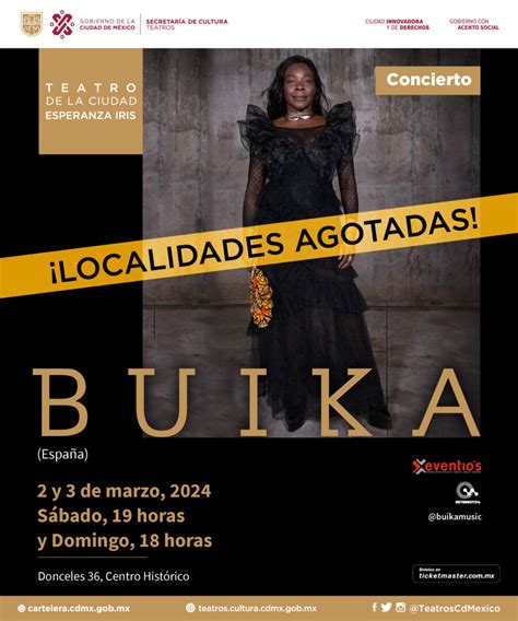 BUIKA EN EL TEATRO DE LA CIUDAD ESPERANZA IRIS Conexión Rock