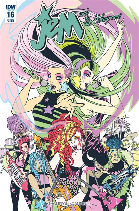Jem And The Holograms Issue 16 Idw Jem And The Holograms Wiki Fandom