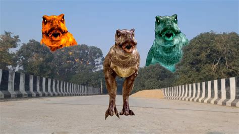 T Rex Chase Dinosaur Jurassic Park Dinosaurtrexjurassicpark