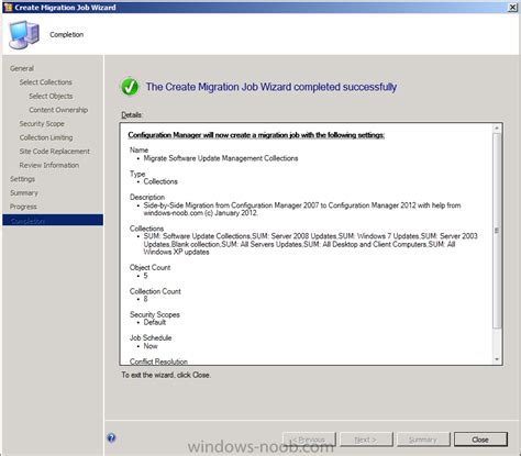 Using Sccm 2012 Rc In A Lab Part 14 Performing A Side By Side Migration From Configuration