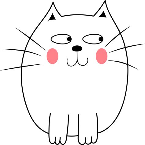 Kitty Cat Clipart Design Illustration 9385227 Png