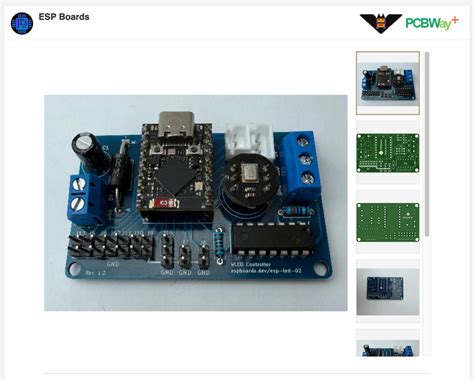 Esp Led 01 Diy Esp32 S3 Full Featured Wled Controller