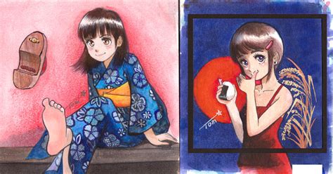 1日一点とにかく描く この一週間、販売用のアナログ絵をひたすら描いてました（その1） よろづ屋tomのイラスト Pixiv
