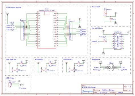 Esp32 Led Driver Oshwlab