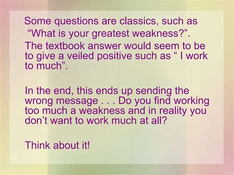 Ten Interview Questions And Ten Great Answersppt