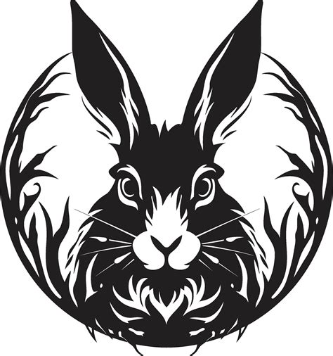 negro liebre vector logo un contemporáneo y moderno logo para tu marca