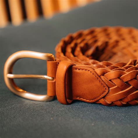 Artisanal Woven Belt For Men Velasca