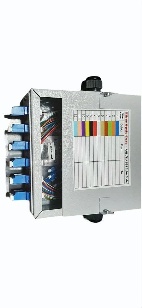 6 Port Single Mode Fiber Optic Patch Panel 1u St At Rs 1800 In Bengaluru