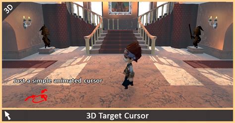3d target cursor marker 3d gui unity asset store
