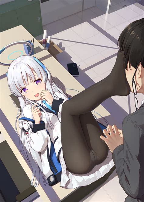 Himitsu Hi Mi Tsu 2 Noa Blue Archive Sensei Blue Archive Blue